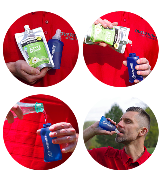Soft flask (150 ml / 5 gels) | Gel energetici sportivi (running ...