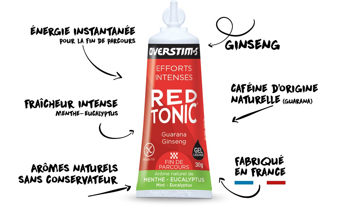 Red Tonic (3 gel + 1 gratis) | Gel energetici sportivi (running ...